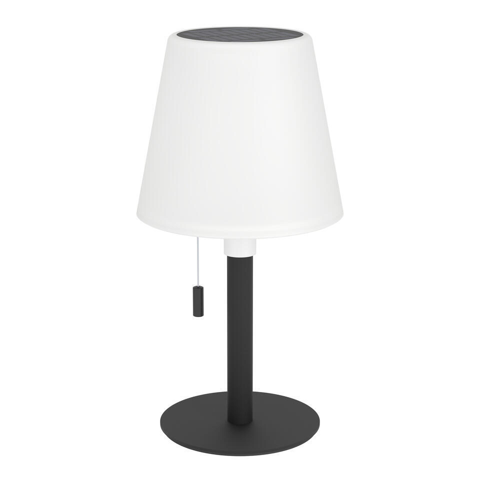EGLO Montapalma Tafellamp buiten - LED - Zwart, Wit | Leen Bakker