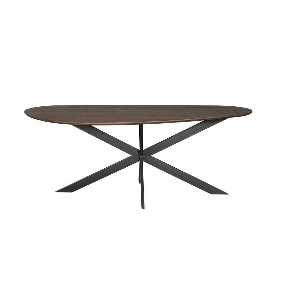 Starfurn - Eettafel Lou - Bruin - 130x280x76 cm | Leen Bakker