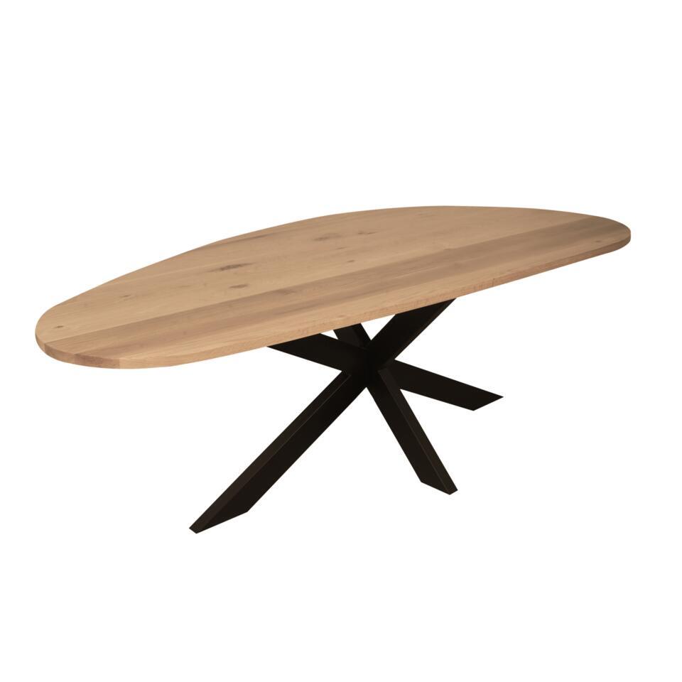 Starfurn - Eettafel Lou - Bruin - 84x180x76 cm | Leen Bakker