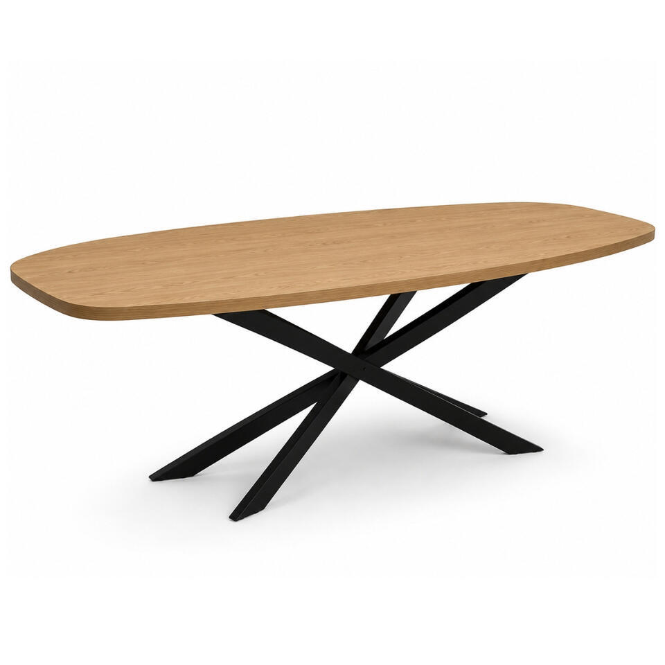 DS4U - Marcus Deens ovale eettafel - eiken | Leen Bakker