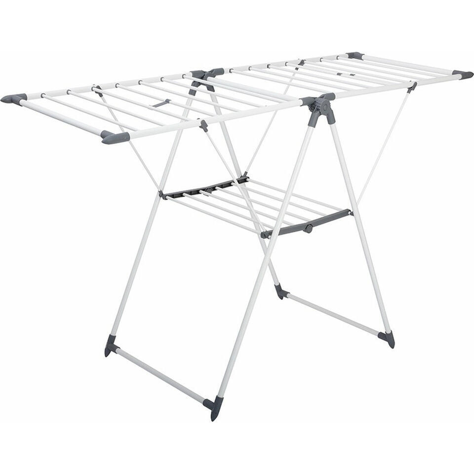 Five Wasrek/droogrek - metaal - 150 x 61 cm - staand/inklapbaar | Leen ...
