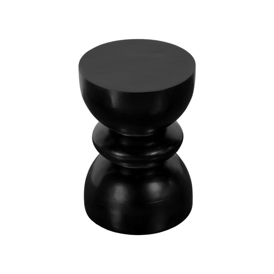 Lewis & Loft Bijzettafel Luis - Gestapeld - FSC® - Rond ⌀35 - Zwart ...