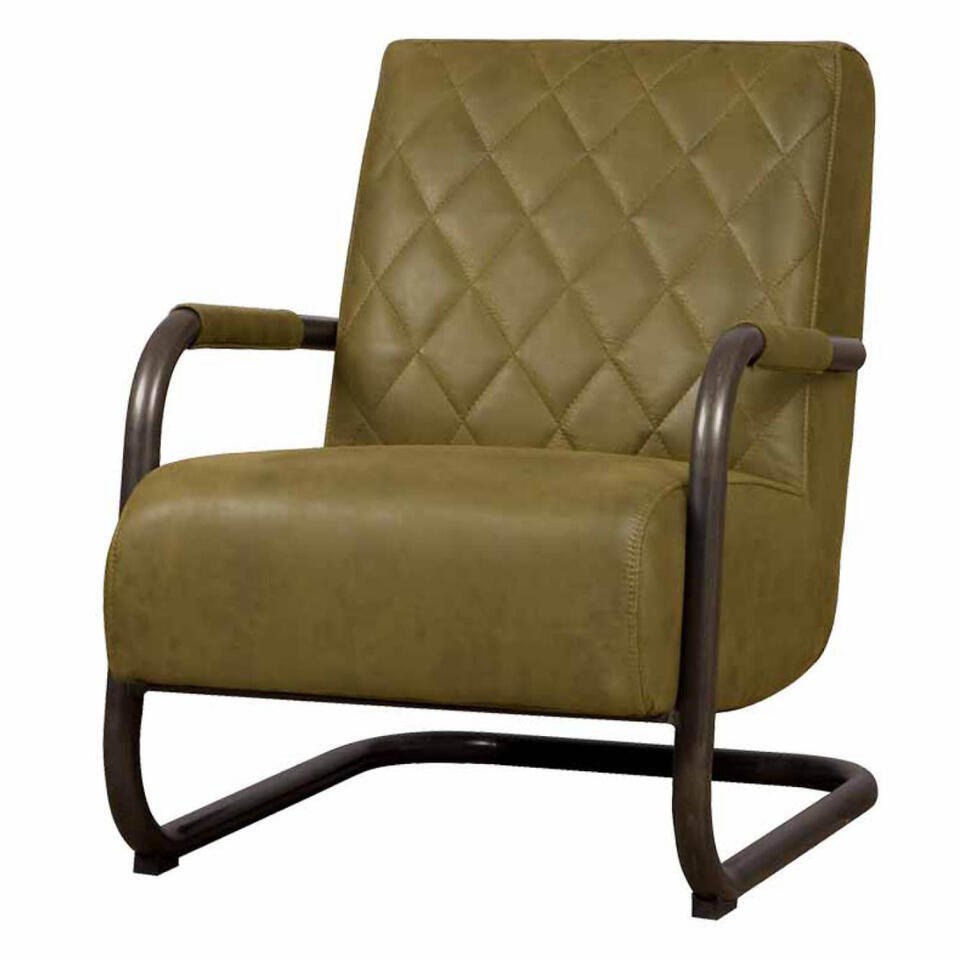 Tower Living - Civo fauteuil - groen | Leen Bakker