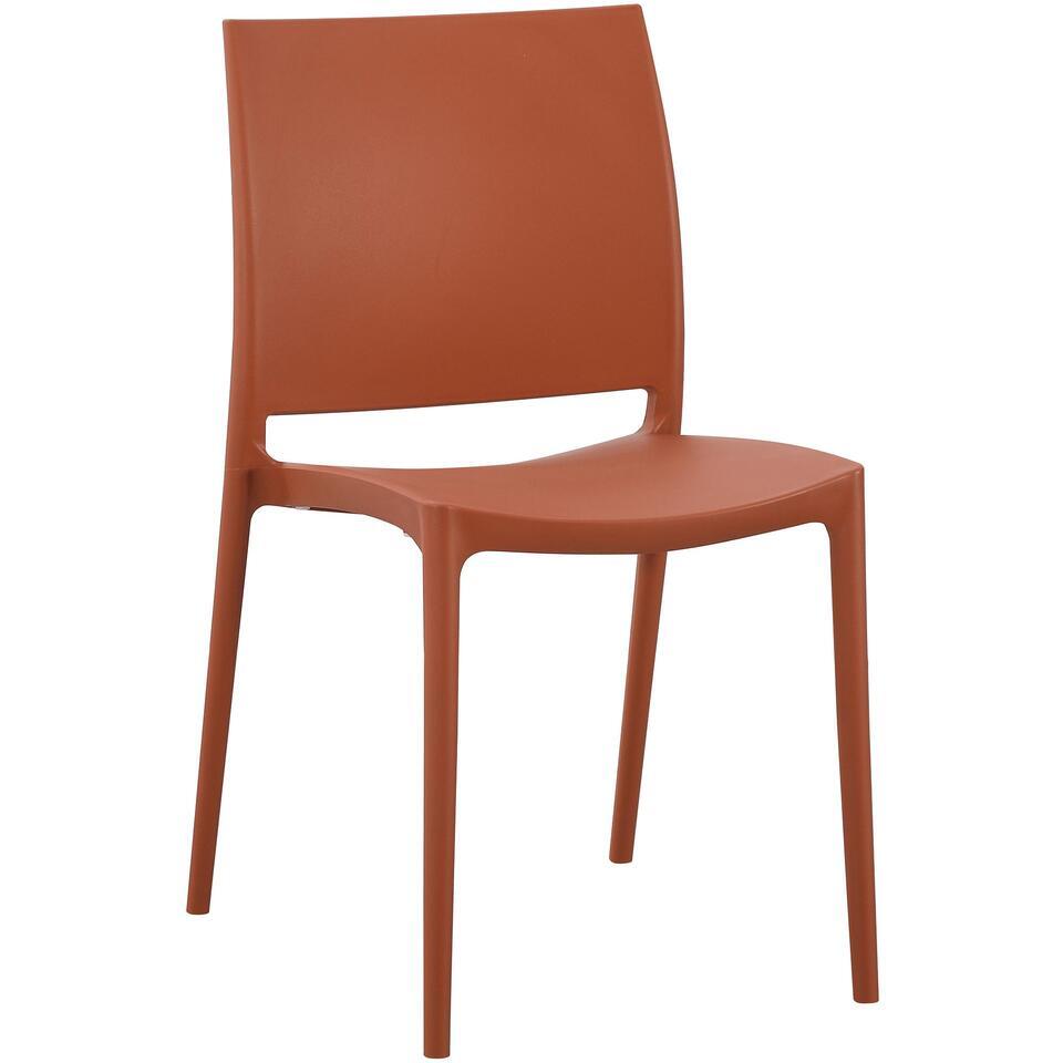 CLP Tuinstoel Meton Kunststof - terracotta | Leen Bakker
