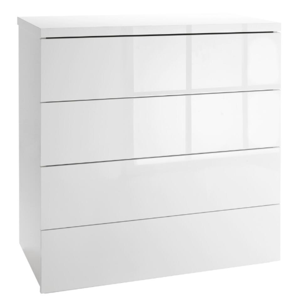 Composad Commode Gran Privilegio - 85 x 44 x 88 cm - High Gloss White ...